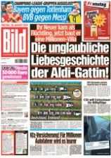 Bild Zeitung Abo für 354,40 € mit 112,32 € Rabatt bestellen - Abo24