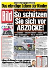 Bild Zeitung Abo für 354,40 € mit 112,32 € Rabatt bestellen - Abo24
