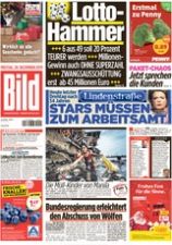 Bild Zeitung Abo für 292,00 € mit 93,60 € Rabatt bestellen - Abo24